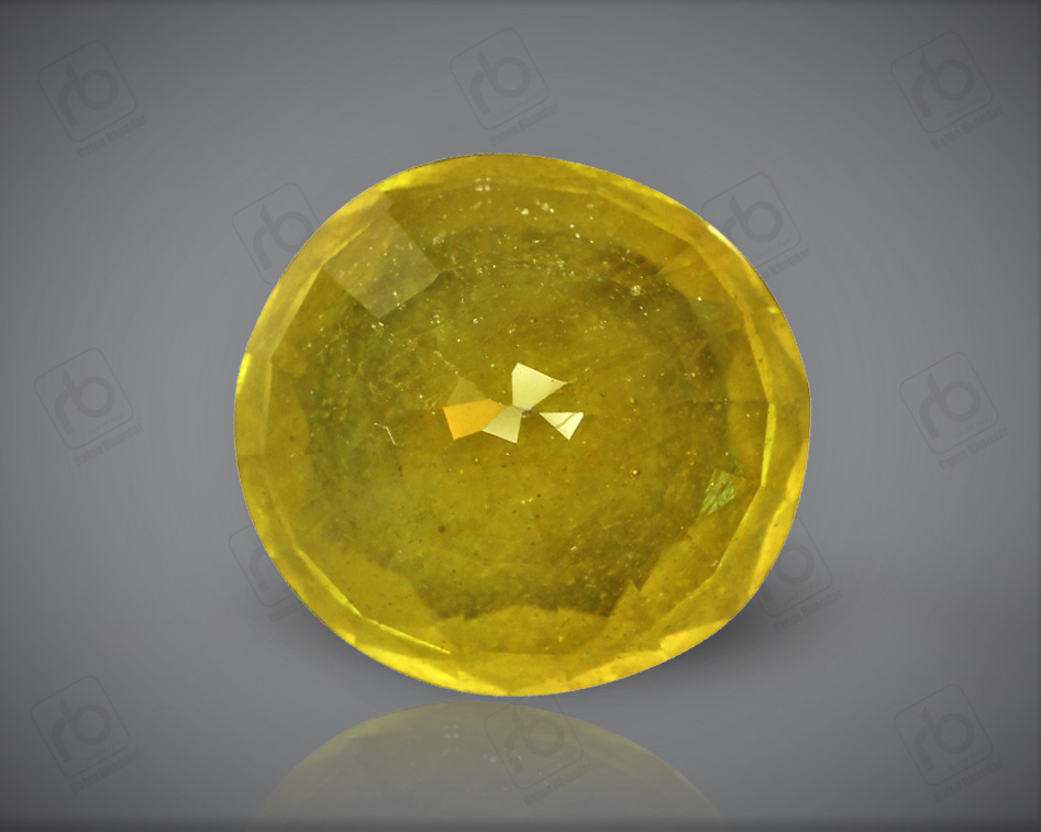 Buy certified natural yellow sapphire (pukhraj) gems /gemstones at best ...