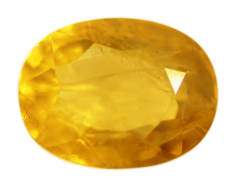 Buy certified Natural Heated Treated Yellow Sapphire (PUKHRAJ) gems /gemstones at best ...