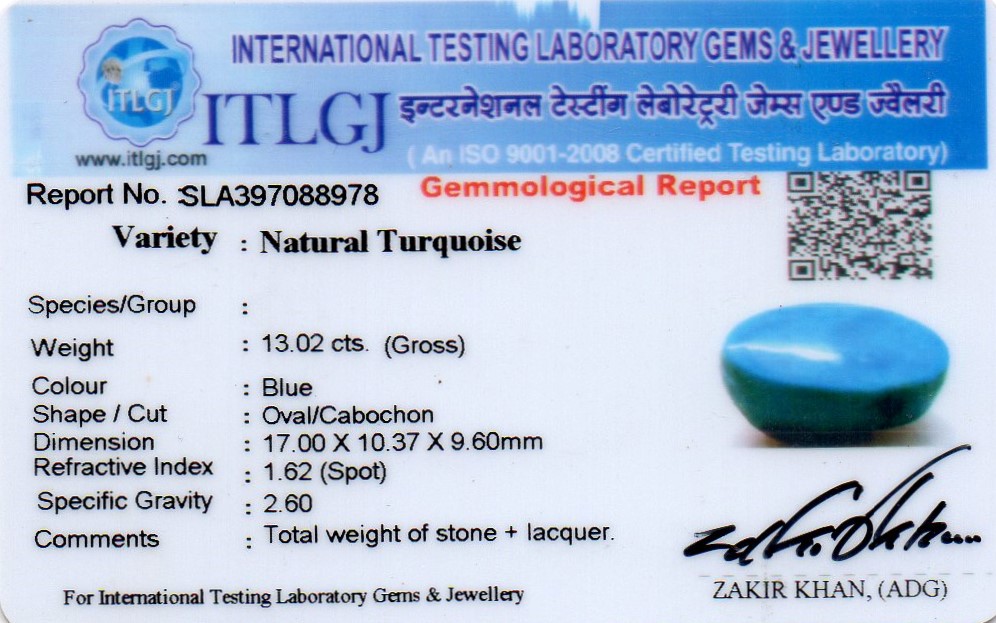 Turquoise specific gravity online